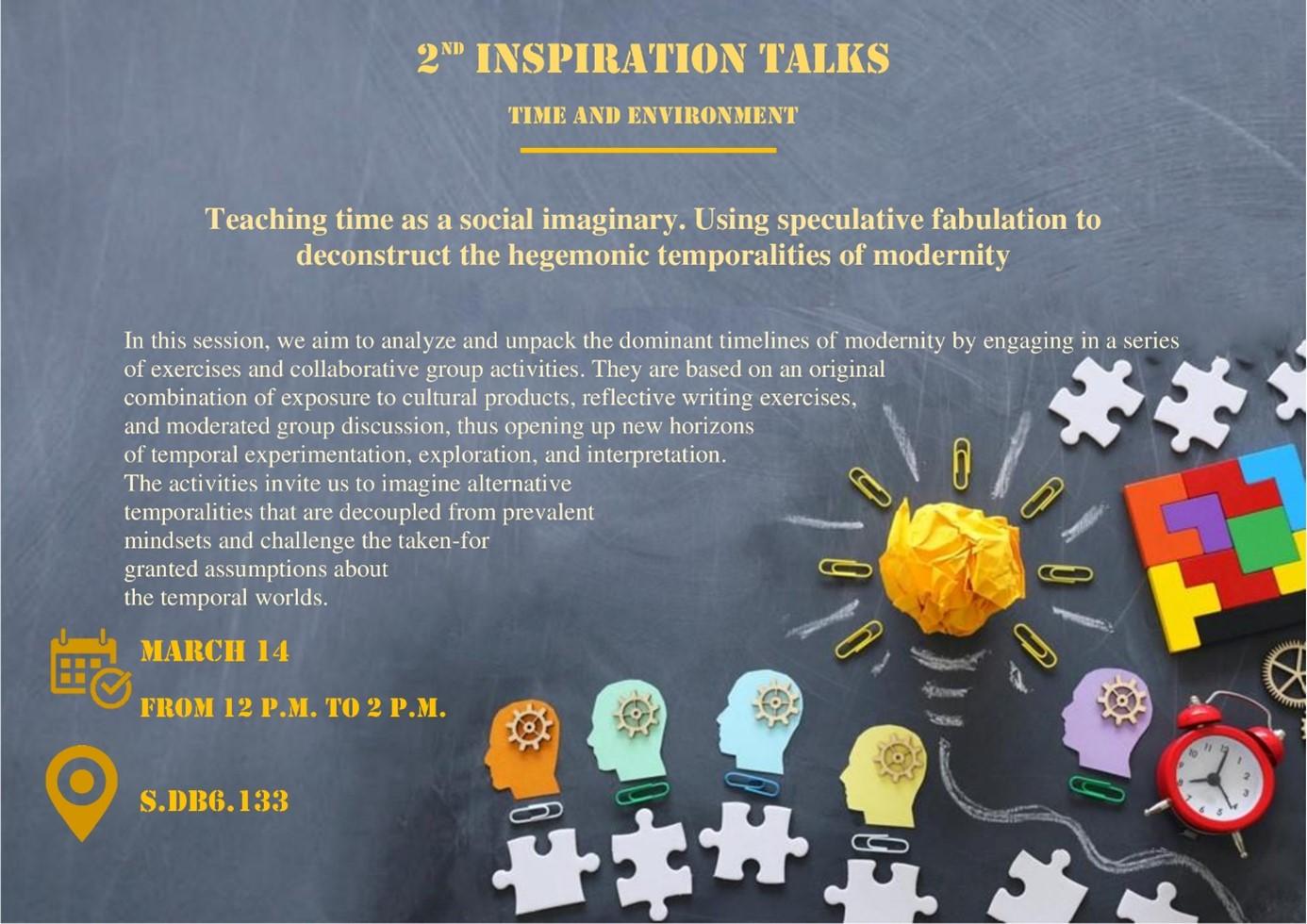 Time as a social imaginary: deconstructing temporalities - Sonya